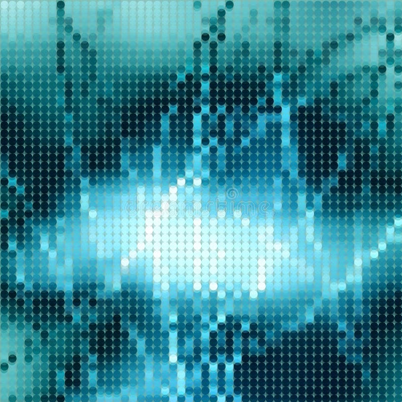 Glowing Mosaic Vector Background with Light Reflections Stock Vector ...