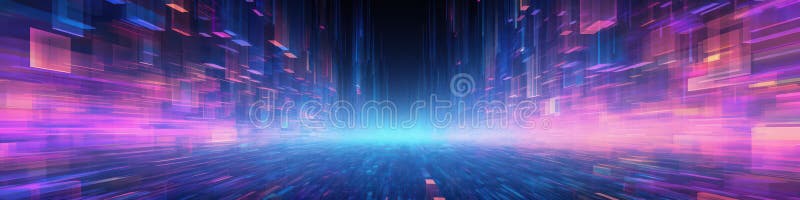 Glowing Motion Futuristic Hi-tech Sci-fi Abstract Background ...