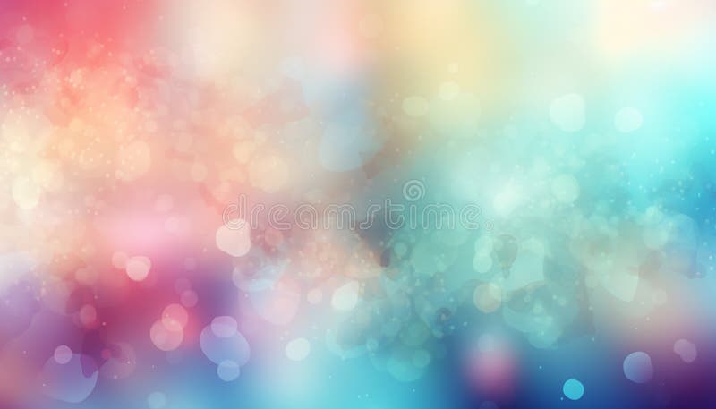 Glowing Multi Colored Backdrop with Abstract Shapes Exploding in ...