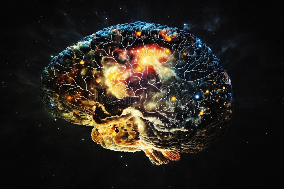 Brain Outer Space Stock Illustrations – 163 Brain Outer Space Stock ...