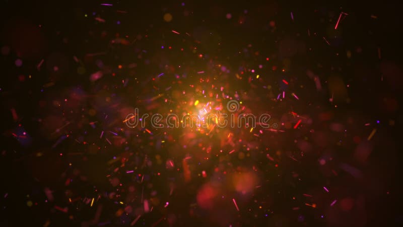 Exploding Multicolored Sparkler Sparks Background Stock Video - Video ...