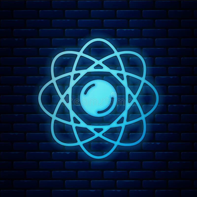 Neon atom stock illustration. Illustration of chemistry - 18407520