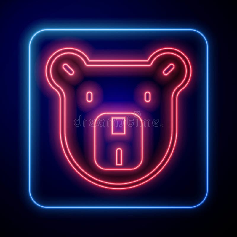 Background Neon Bear Stock Illustrations – 855 Background Neon Bear ...