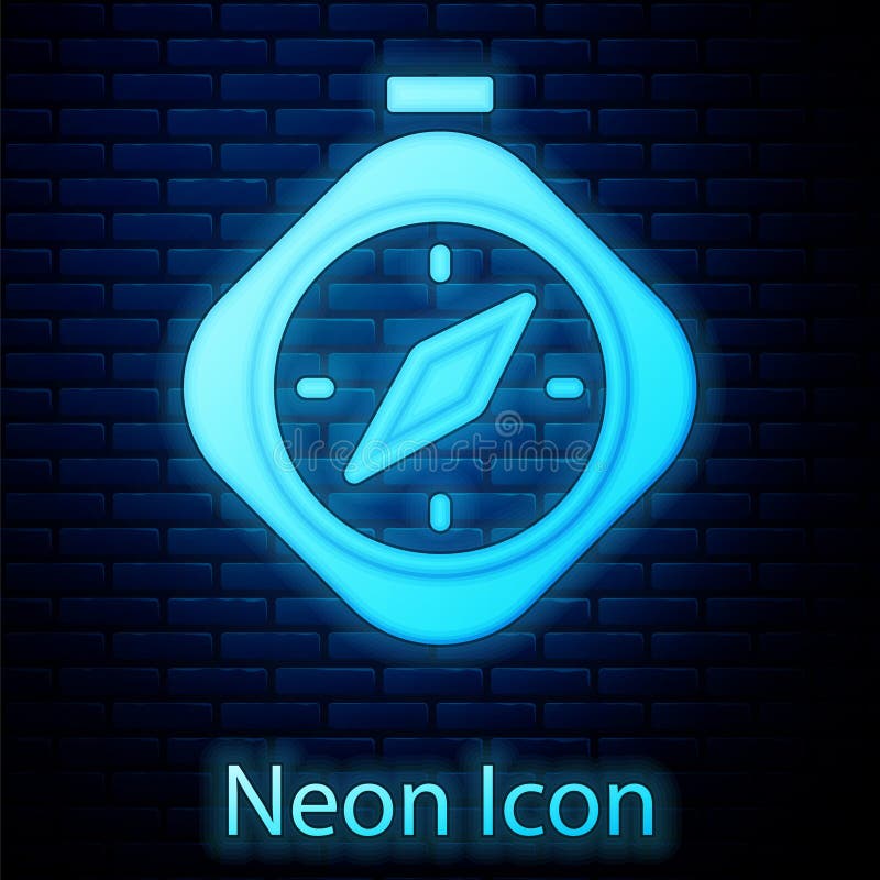 Neon Compass Stock Illustrations – 2,627 Neon Compass Stock ...