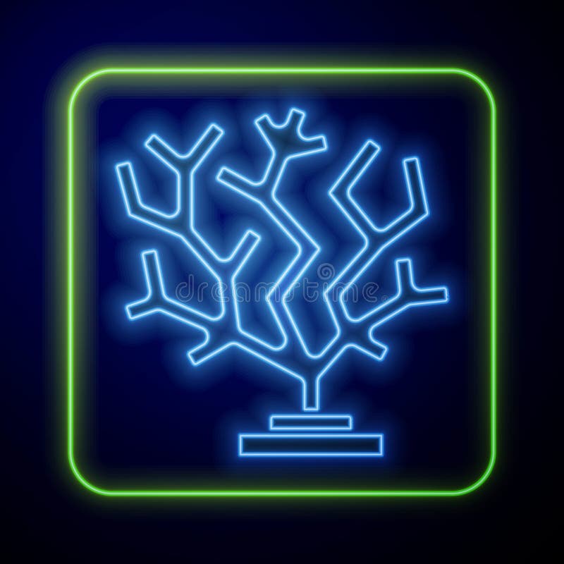 Glowing Coral Vortex Neon Abstraction, Twisted on Spiral. Semicircular ...