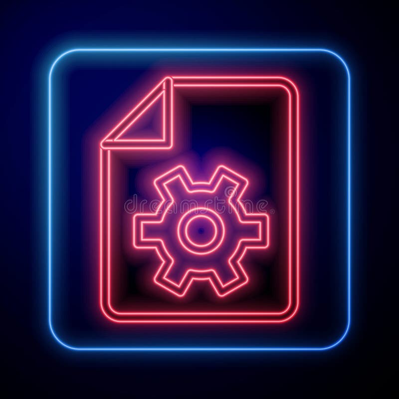 Neon Settings Icon Stock Illustrations – 3,335 Neon Settings Icon Stock ...