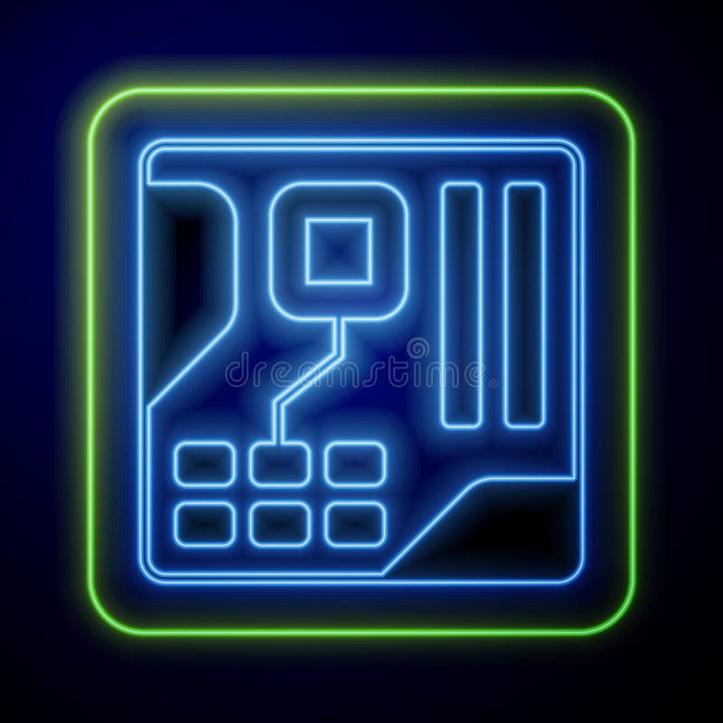 Electronic Components Blue Stock Illustrations – 633 Electronic ...