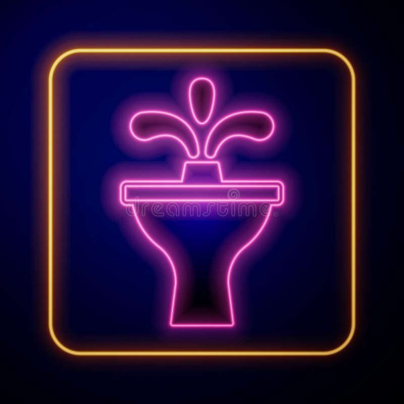 Glowing Fountain Stock Illustrations – 823 Glowing Fountain Stock ...