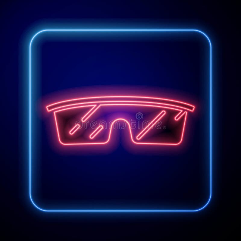 Laboratory Glasses Filled Outline Style Stock Vector - Illustration of ...