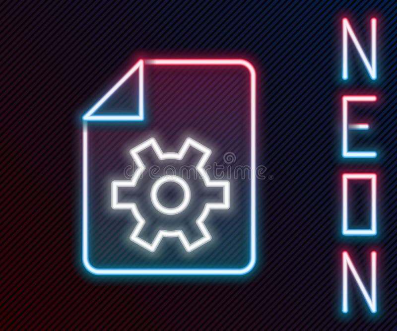 Neon Settings Icon Stock Illustrations – 3,335 Neon Settings Icon Stock ...