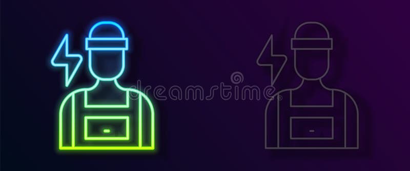 Energy Technician Icon Line Stock Illustrations – 683 Energy Technician ...