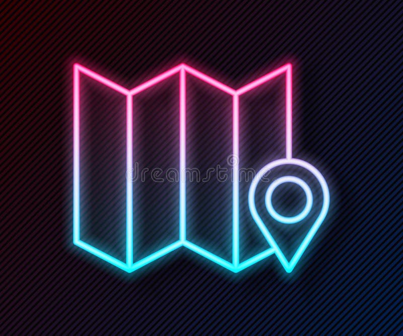 Folded Map Icon Line Art Stock Illustrations – 2,546 Folded Map Icon ...