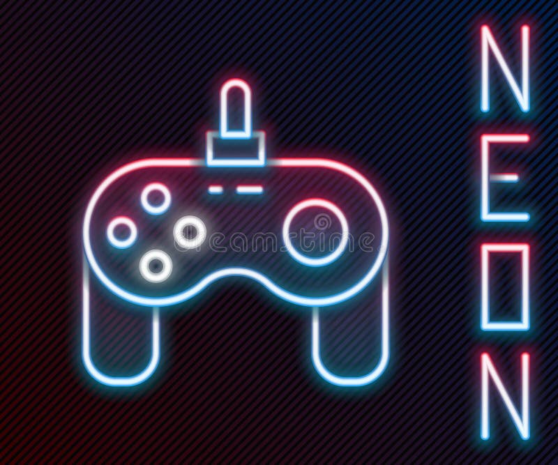 Controller Gamepad Neon Stock Illustrations – 2,280 Controller Gamepad ...