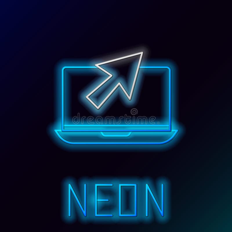 Neon Cursor Stock Illustrations – 2,267 Neon Cursor Stock Illustrations ...