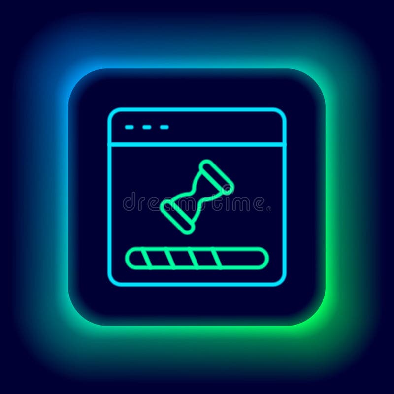 Neon Loading Stock Illustrations – 1,251 Neon Loading Stock ...
