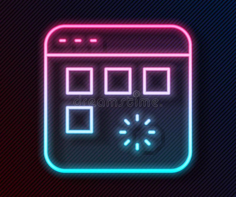 Neon Loading Stock Illustrations – 1,251 Neon Loading Stock ...
