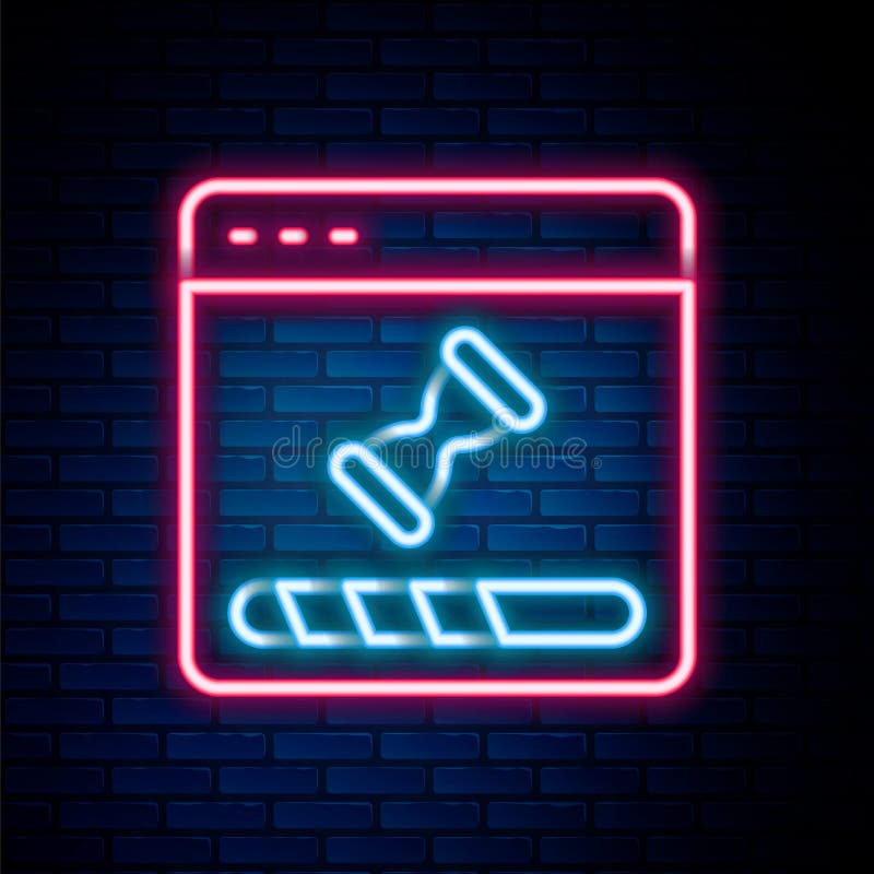 Loading Neon Sign Stock Illustrations – 415 Loading Neon Sign Stock ...