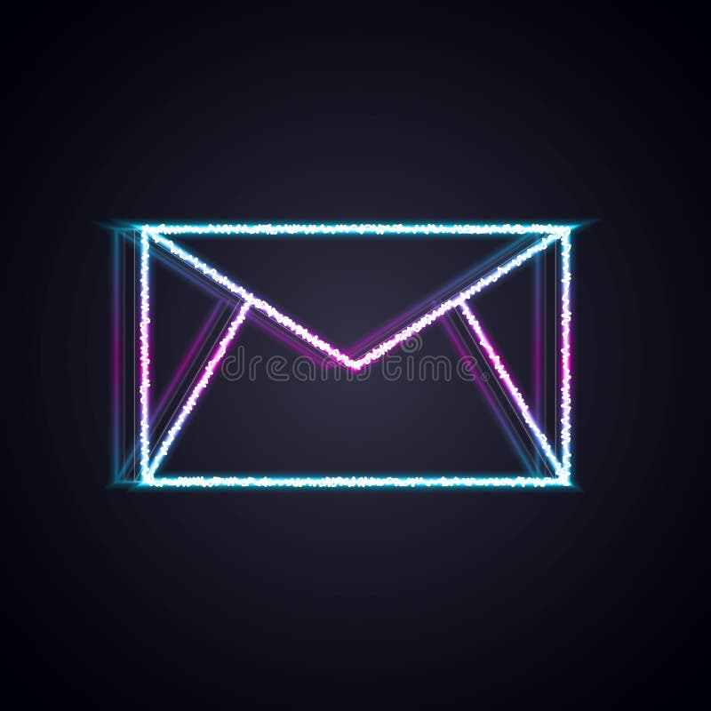 Email Icon Neon Stock Illustrations – 2,839 Email Icon Neon Stock ...