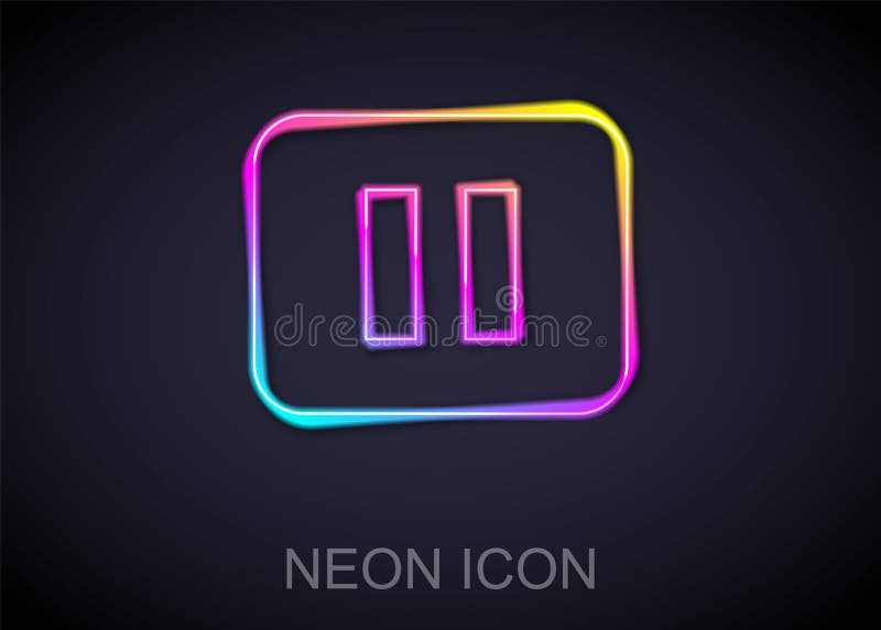 Pause Neon Stock Illustrations – 400 Pause Neon Stock Illustrations ...