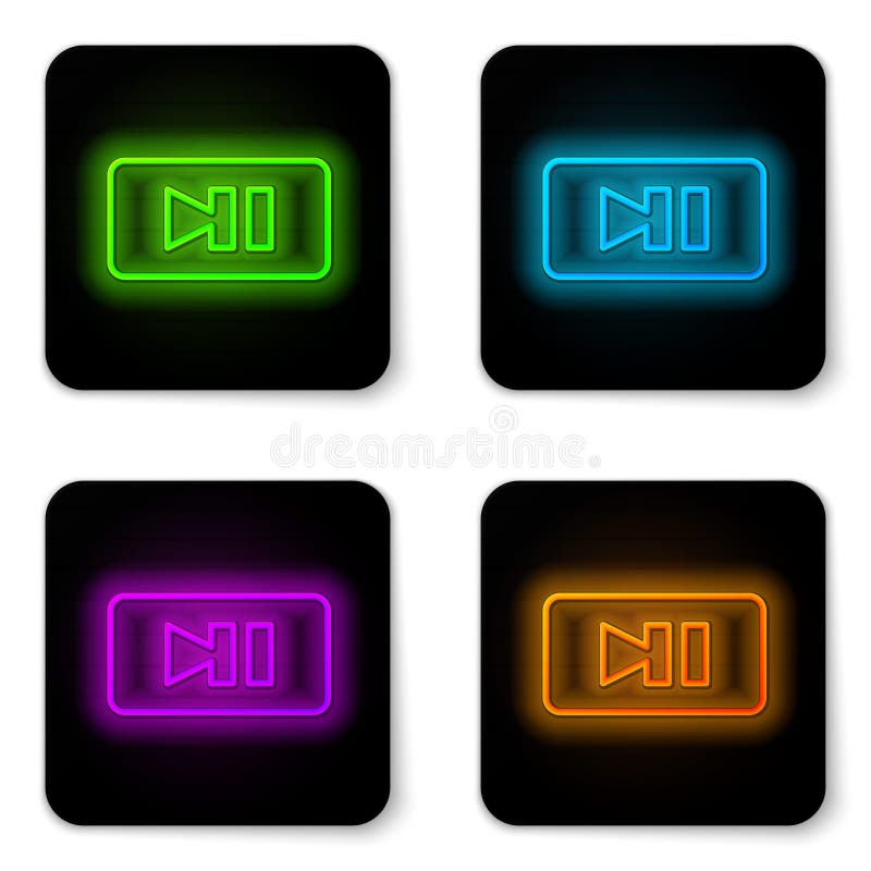 Pause Neon Stock Illustrations – 400 Pause Neon Stock Illustrations ...
