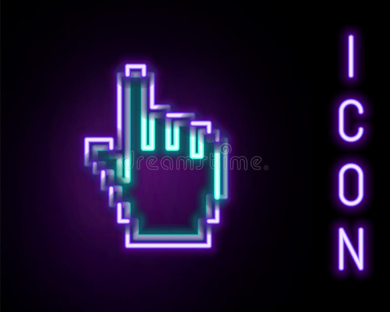 Neon Cursor Stock Illustrations – 1,672 Neon Cursor Stock Illustrations ...