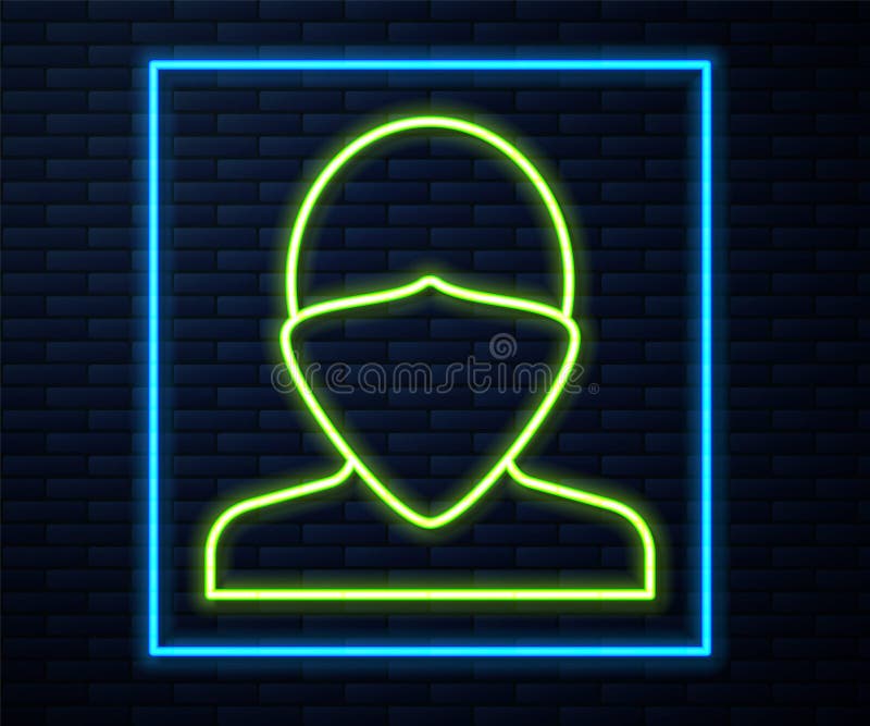 Set Vandal Icon Isolated on White and Green, Black Background. Vector ...