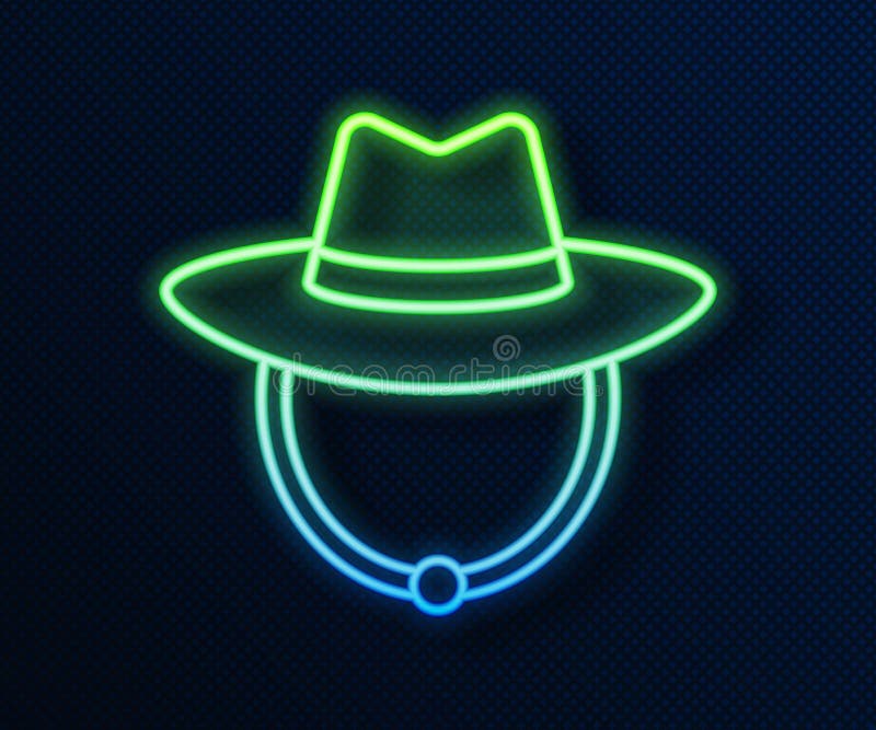 Neon Cowboy Hat Stock Illustrations – 394 Neon Cowboy Hat Stock ...