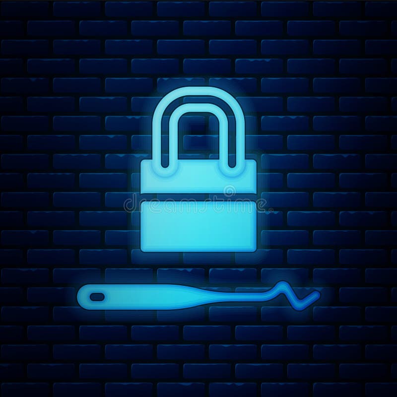 Lock Picks Icon, Cartoon Style Stock Vector - Illustration of lockpick ...