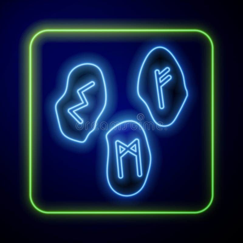 Runes stock vector. Illustration of mystic, illustration - 28479617