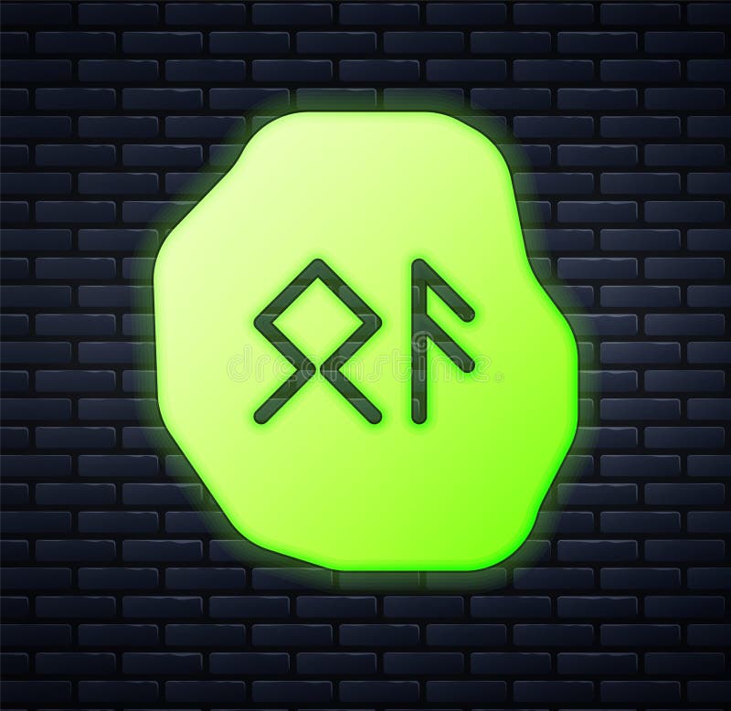 Glowing Runes Stock Illustrations – 216 Glowing Runes Stock ...
