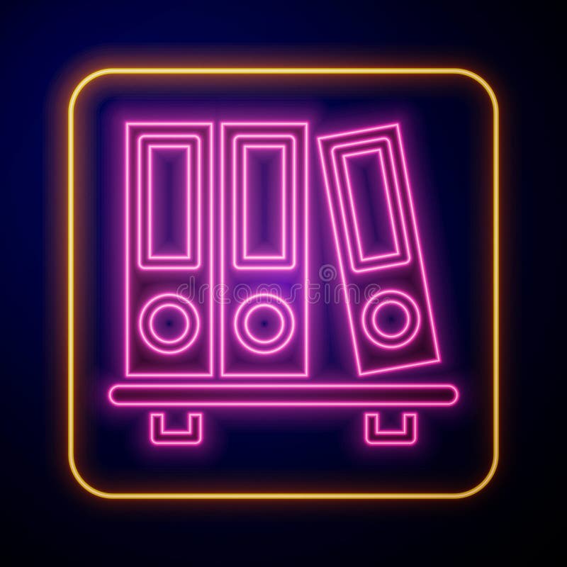 Neon Folders Stock Illustrations – 285 Neon Folders Stock Illustrations ...