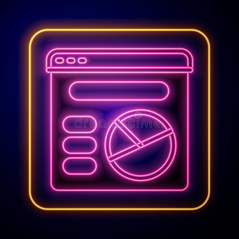 Neon Pie Chart Stock Illustrations – 2,127 Neon Pie Chart Stock ...