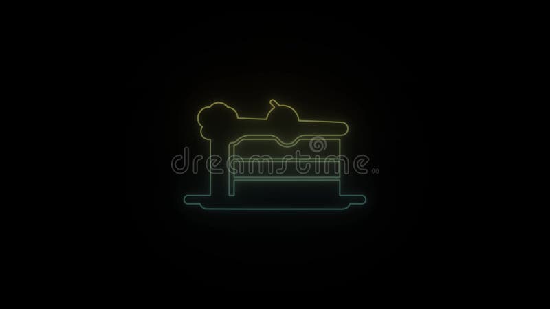 Glowing Neon Folder Icon on Black Background. Stock Footage - Video of ... Glowing Neon Folder Icon on Black Background. Stock Footage - Video of ...