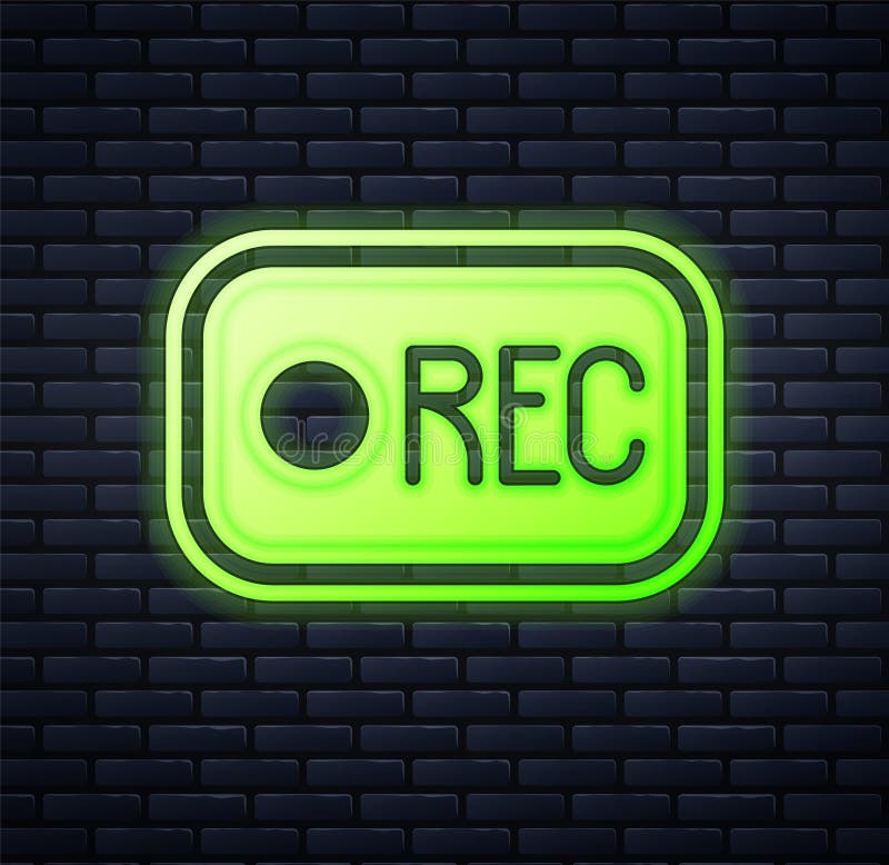 Record Button Neon Stock Illustrations – 1,408 Record Button Neon Stock ...
