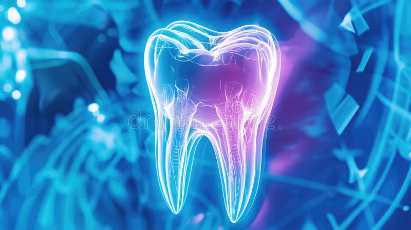 Translucent Blue Holographic Tooth Stock Illustrations – 3 Translucent ...