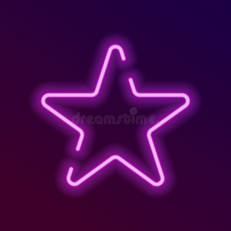 Violet Star with Black Dots. Stock Illustration - Illustration of ...