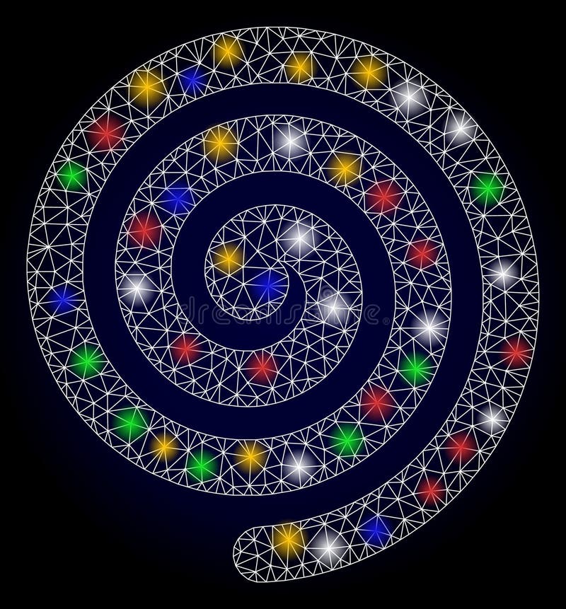 Spiral Mesh Net Stock Illustrations – 956 Spiral Mesh Net Stock ...