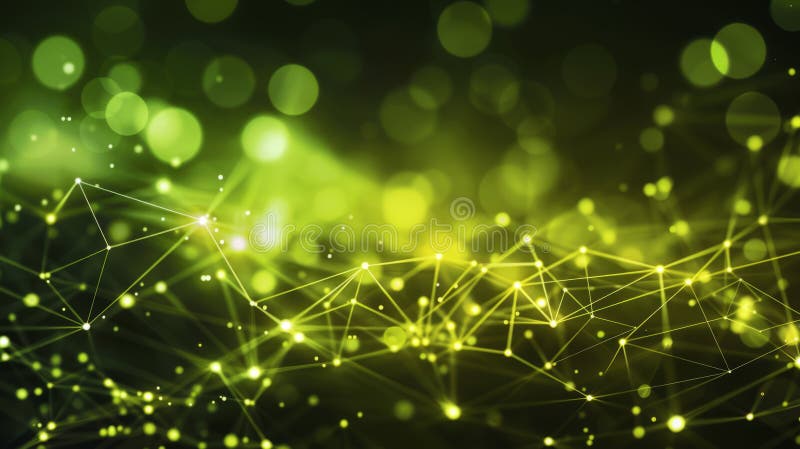 Glowing Network Connection Background, Abstract Technology Design Stock ...