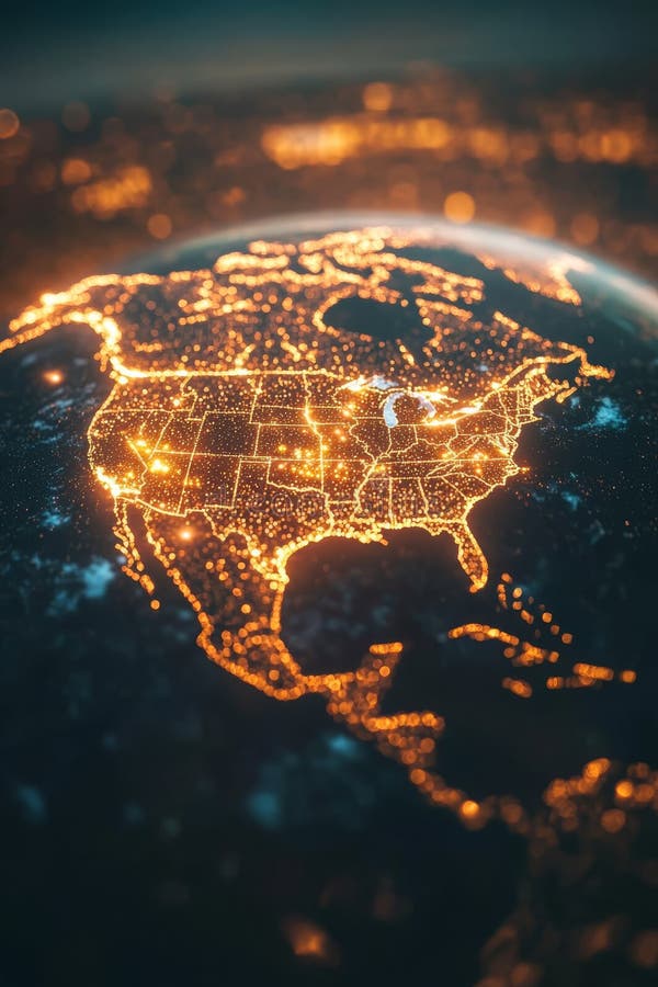 The Glowing Network of North America Showcases the Intricacies of Our ...