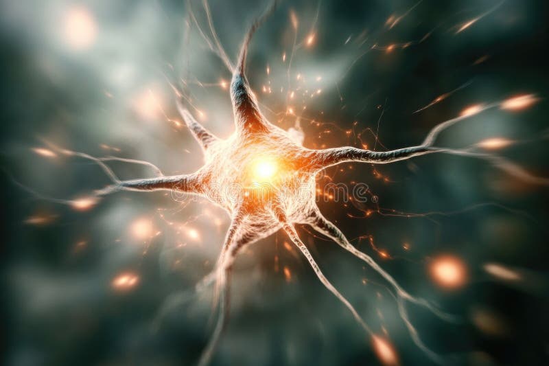 Glowing Neuron Cell: Conceptual Representation of Neural Activity and ...