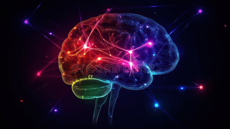 Glowing Neuron Pathways Illustrate the Complex Communication of the ...