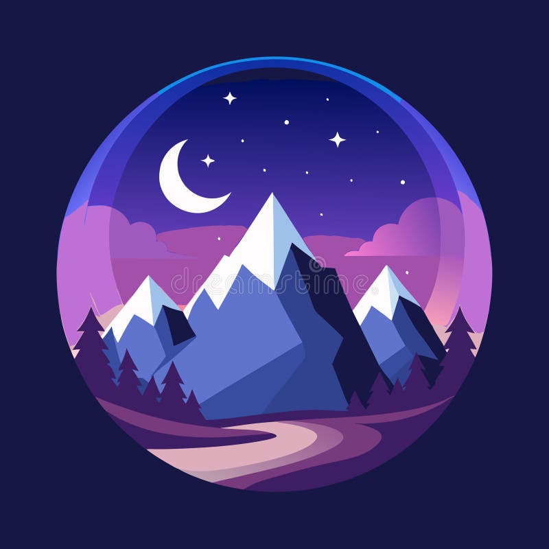 Glowing Nightscape Stock Illustrations – 15,473 Glowing Nightscape ...