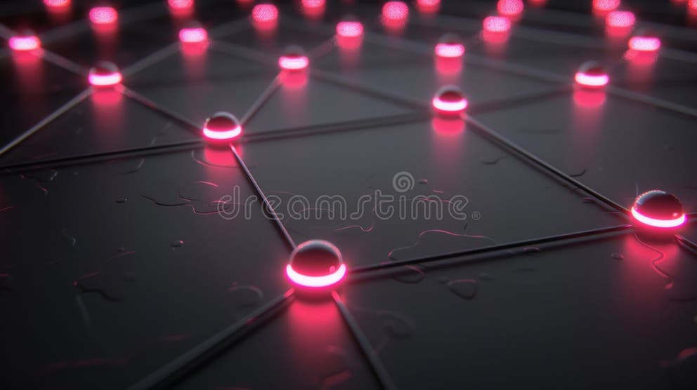 Glowing Node Network Stock Illustrations – 12,366 Glowing Node Network ...
