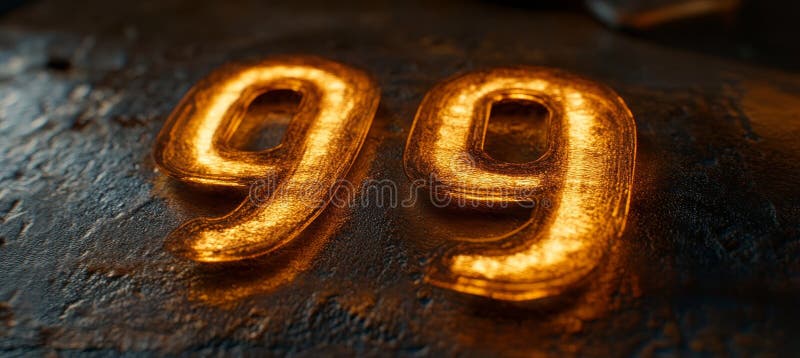 Illuminated Nines Stock Illustrations – 2 Illuminated Nines Stock ...