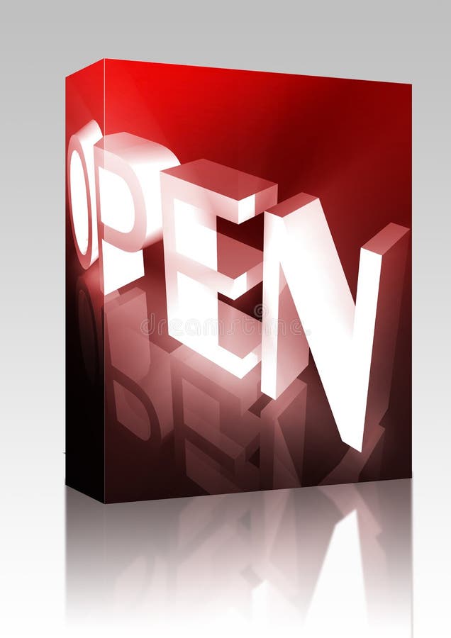 Glowing Open Sign Box Package Stock Illustrations – 521 Glowing Open ...