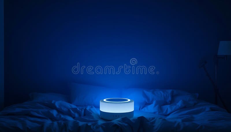 Glowing Orb in Darkness, Abstract Light, Futuristic Element, and ...