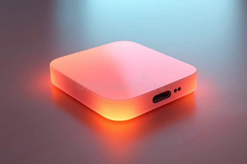 Glowing Packaging Design Illuminates Modern Product Presentation Stock ...