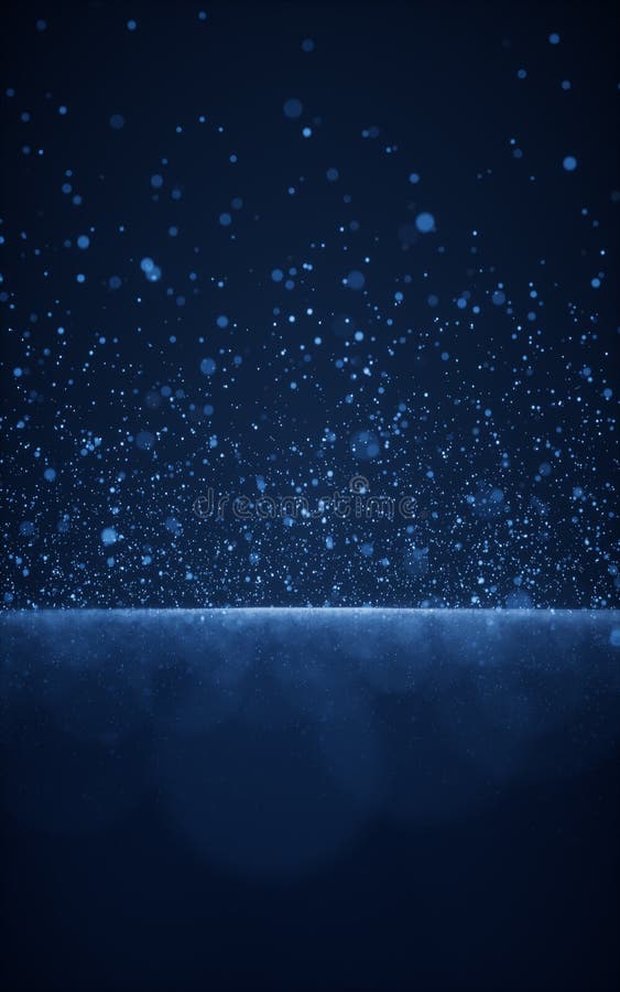 Glowing Particles, Abstract Stardust Background, 3d Rendering Stock ...