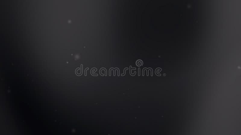 Glowing Particles Float on Black Gray Background Stock Photo - Image of ...