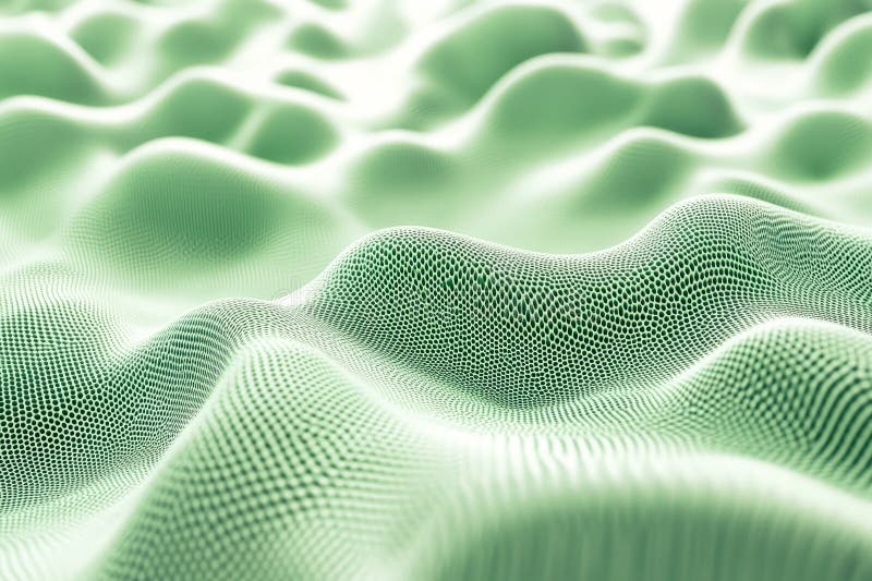 Glowing Particles Light Green Gently Floating Seamless Looping Pattern ...